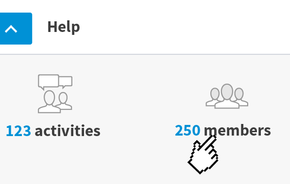 1. Search for members